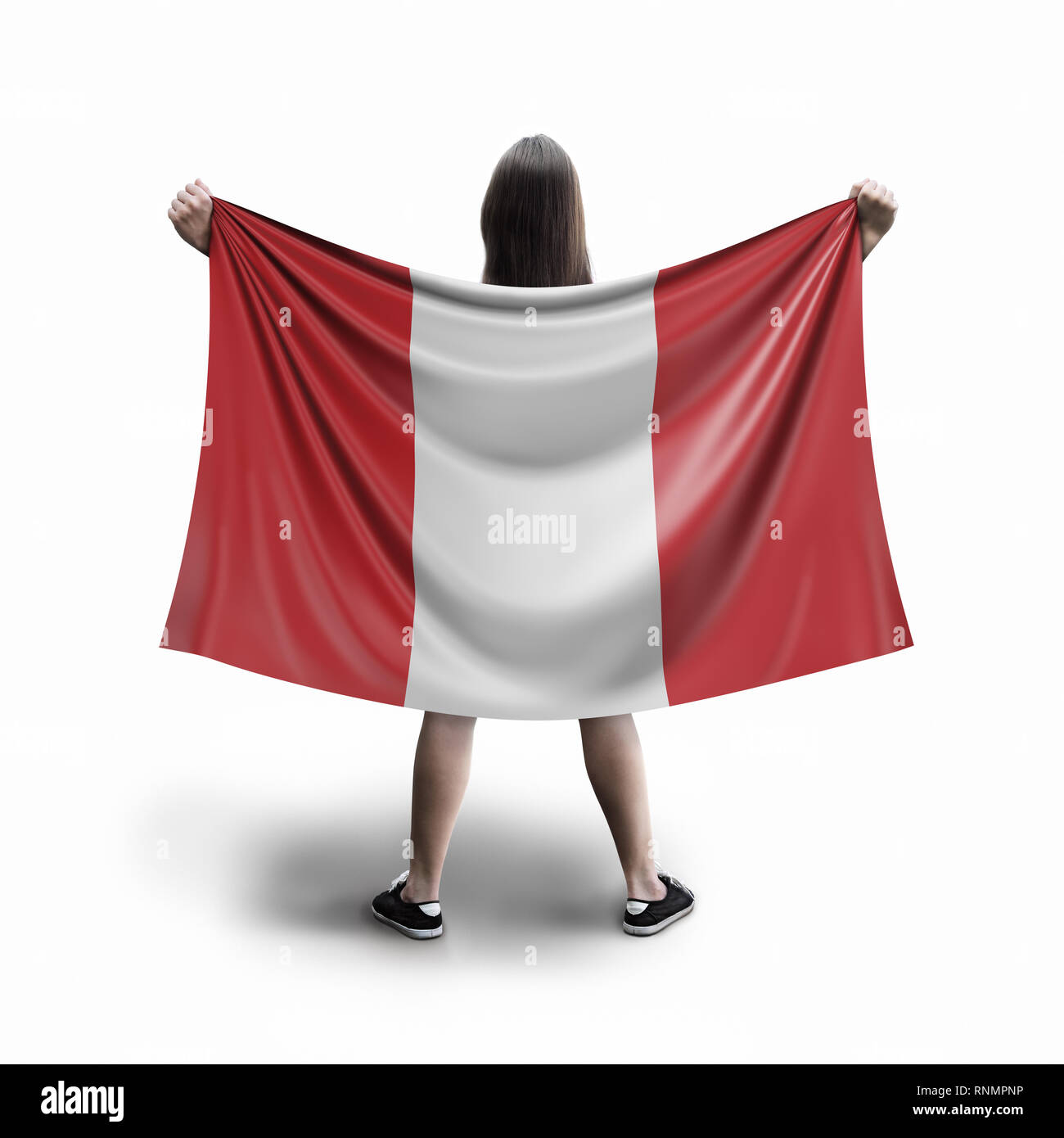 Women and flag Stock Photo - Alamy