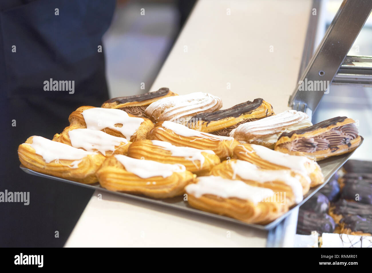 Eclair display hi-res stock photography and images - Alamy