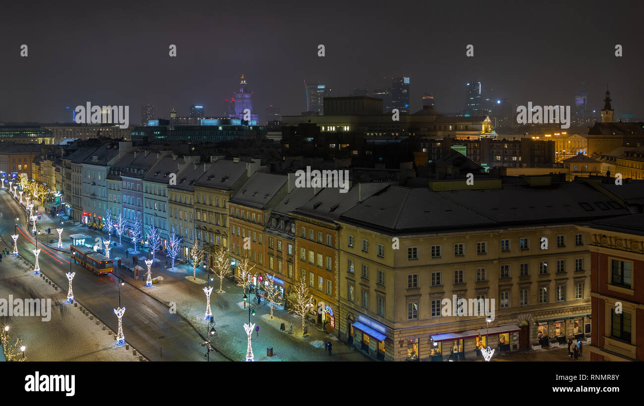 Warsaw aerial hi-res stock photography and images - Alamy