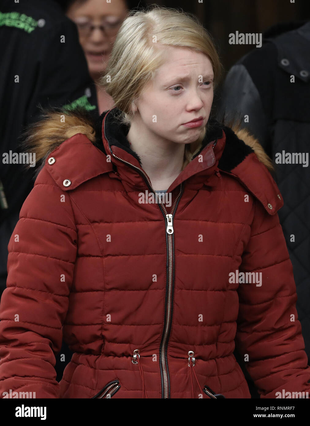 Previously unissued picture of Georgina Lochrane at the High Court in ...