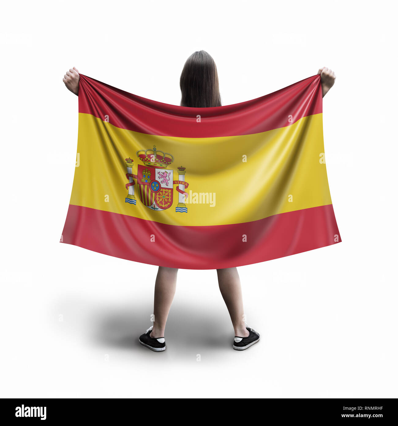 Women and flag Stock Photo - Alamy