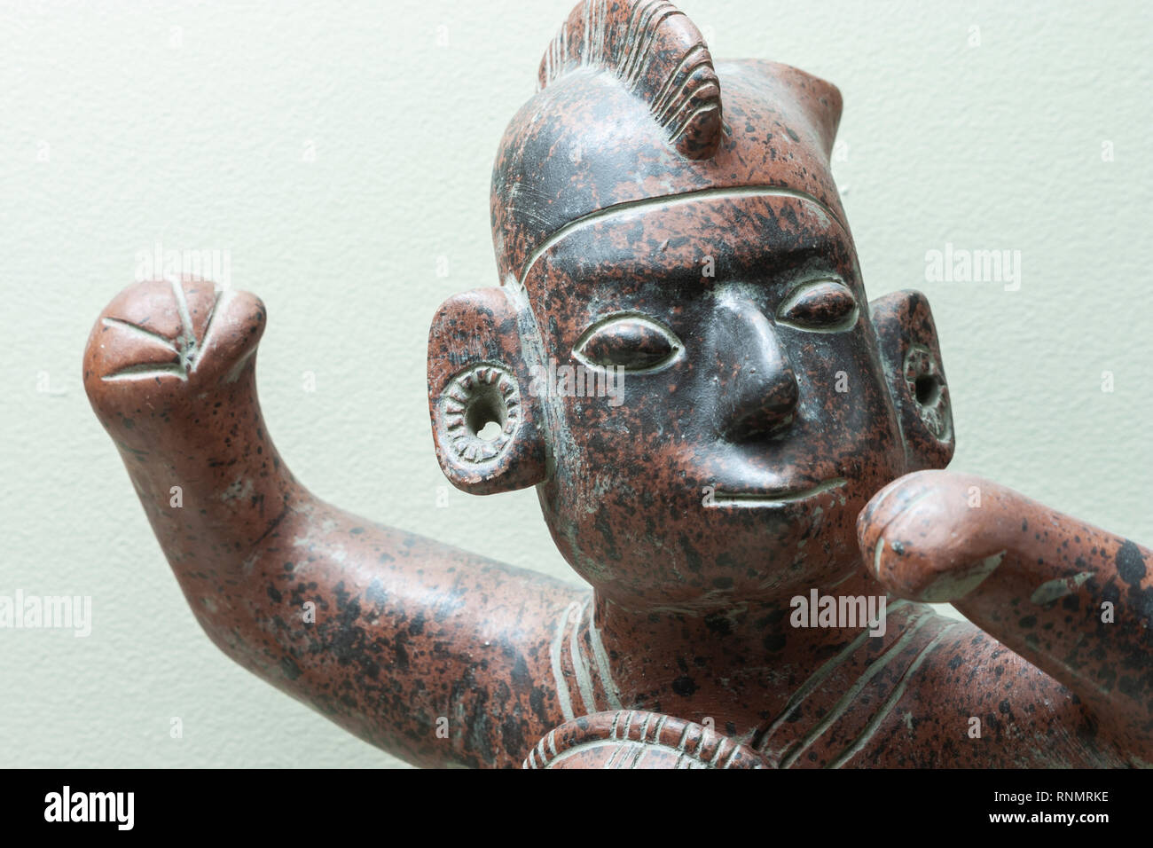 Colima culture ceramic figures. Mexicog Stock Photo - Alamy
