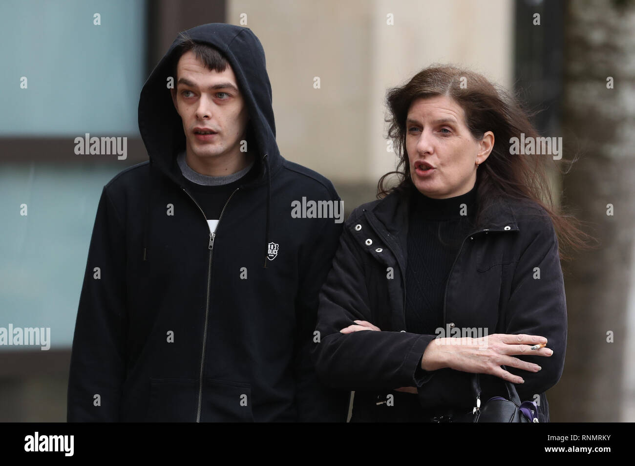Robert MacPhail, father of Alesha MacPhail, outside the High Court in ...