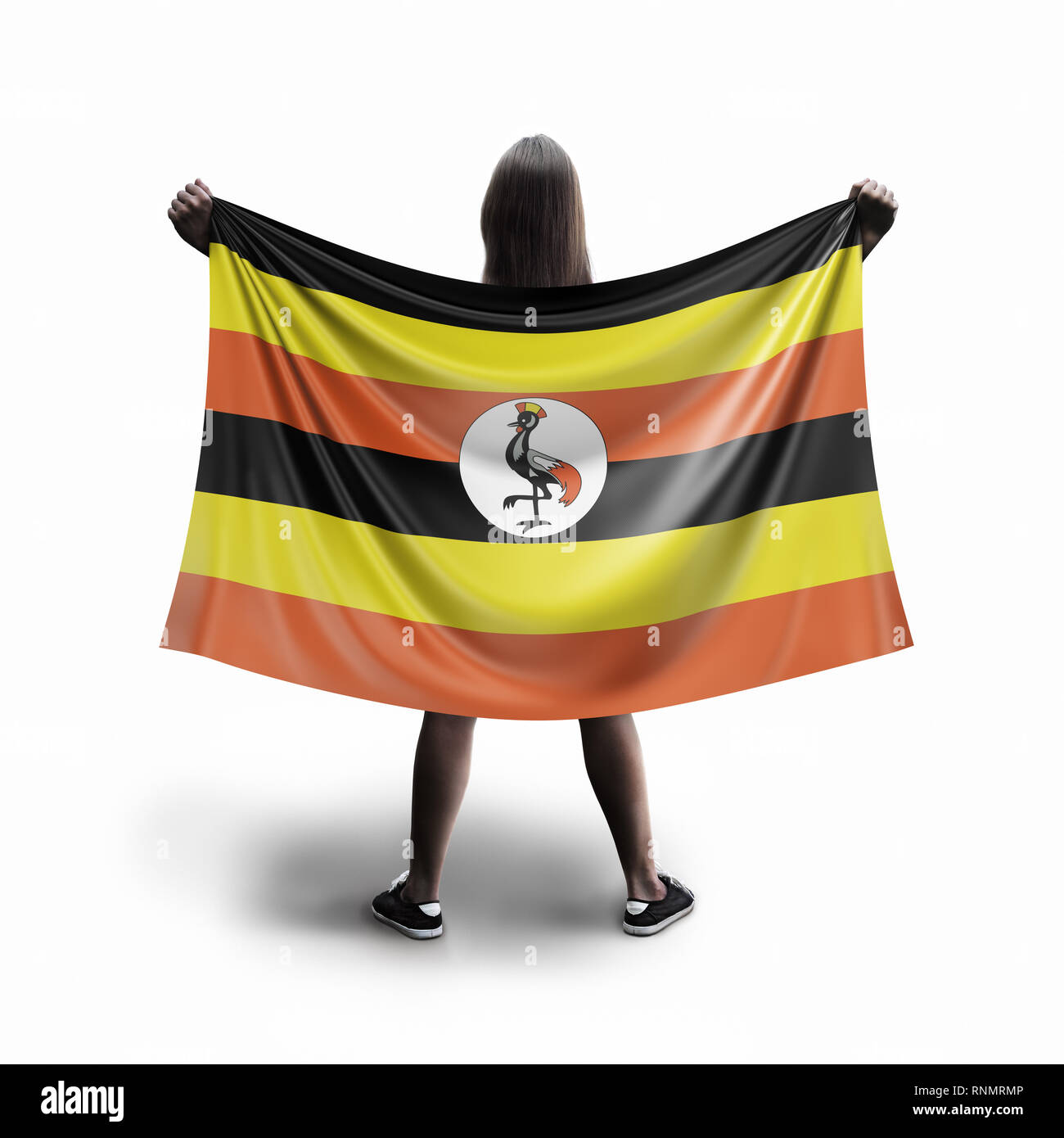 Women and flag Stock Photo - Alamy