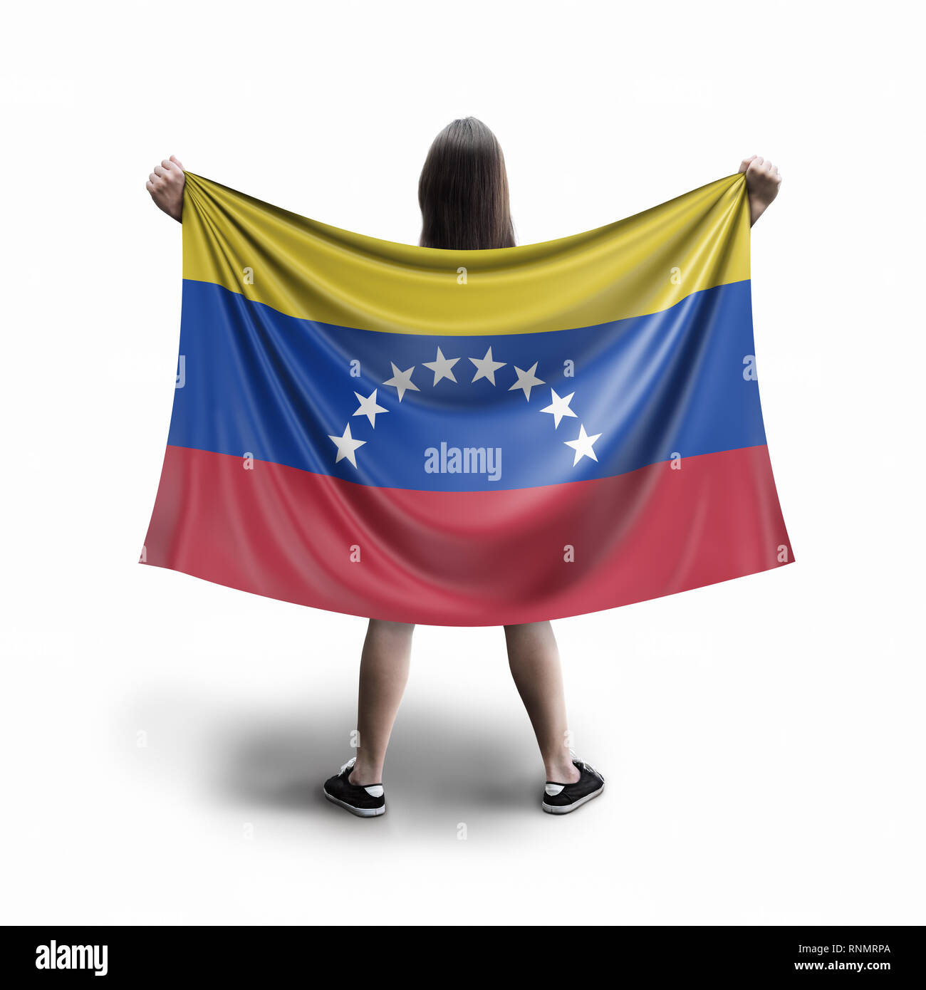 Women and flag Stock Photo - Alamy