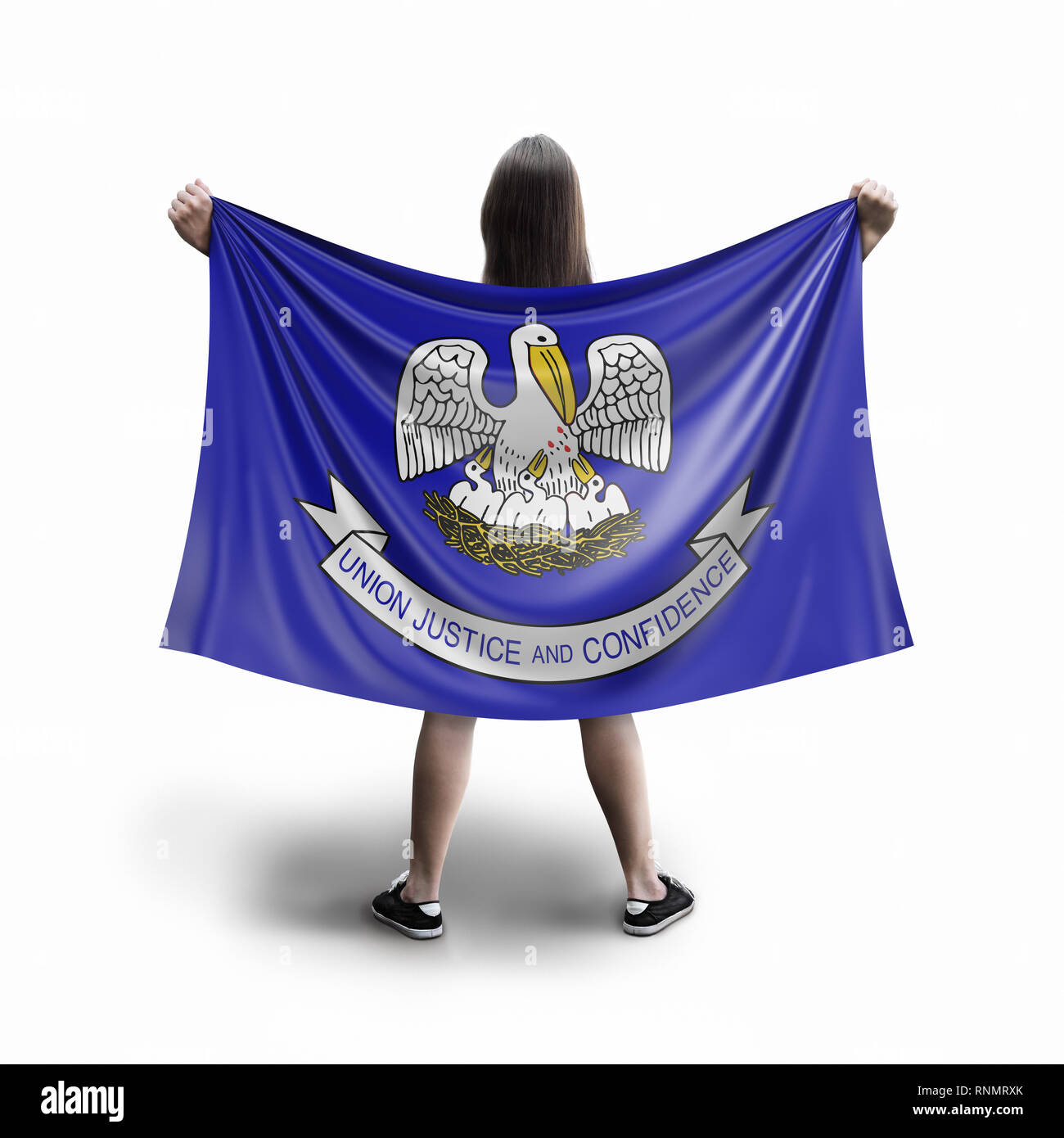 Women and flag Stock Photo - Alamy