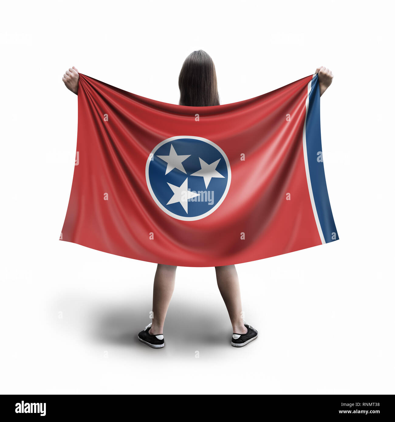 Women and flag Stock Photo - Alamy