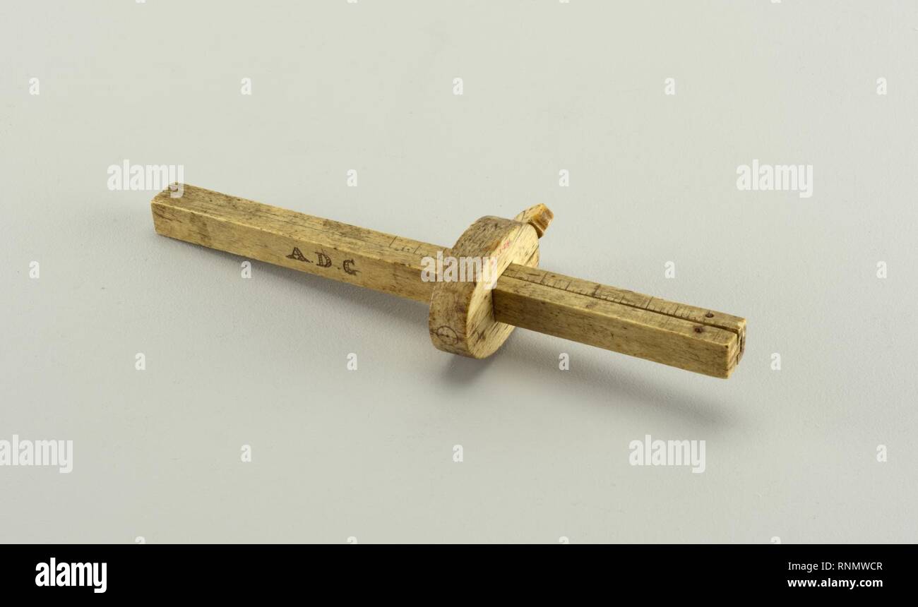 Carpenter's Scribe, 18th century Stock Photo - Alamy