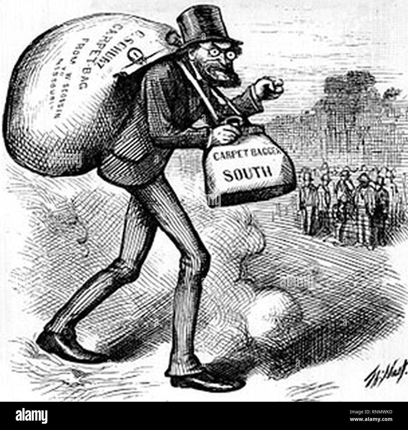 Carpetbagger hi-res stock photography and images - Alamy