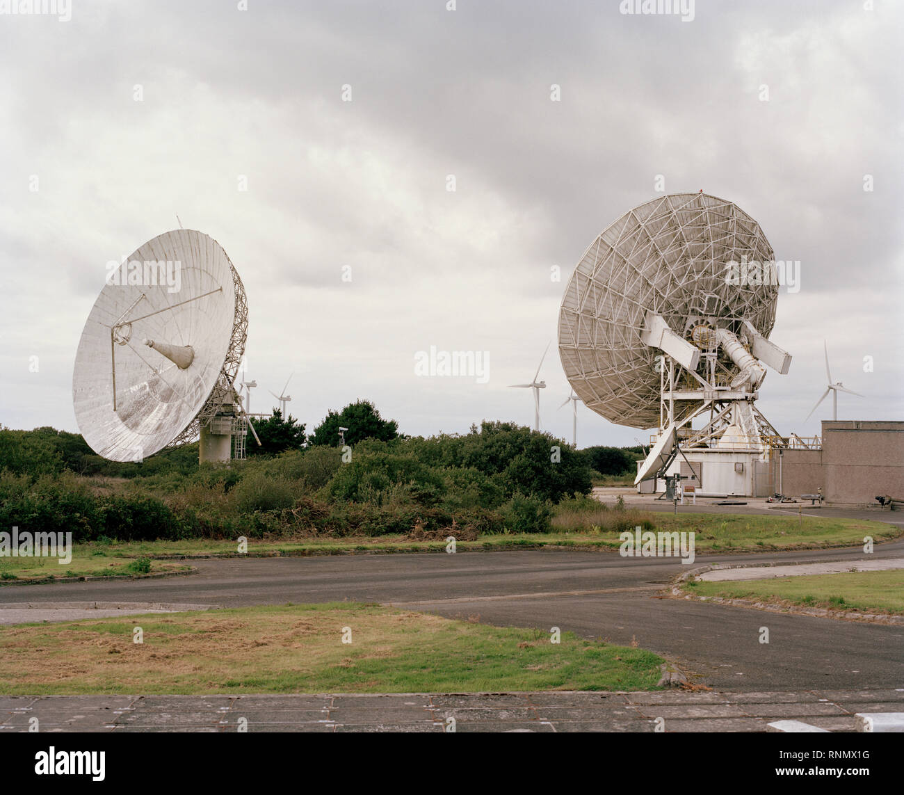 Antennas at the Goonhilly Earth Station Stock Photo - Alamy