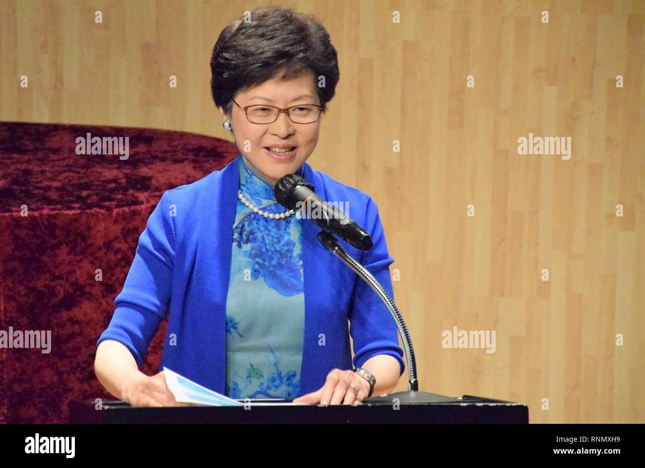 Carrie Lam Cheng Stock Photo - Alamy