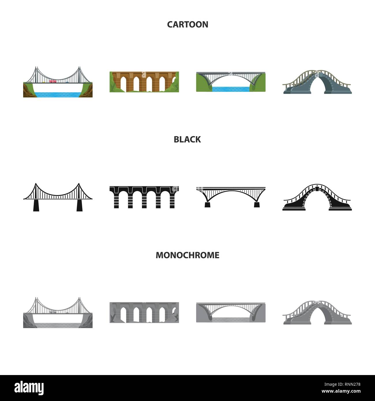 Vector Design Of Connection And Design Logo Collection Of Connection And Side Stock Vector