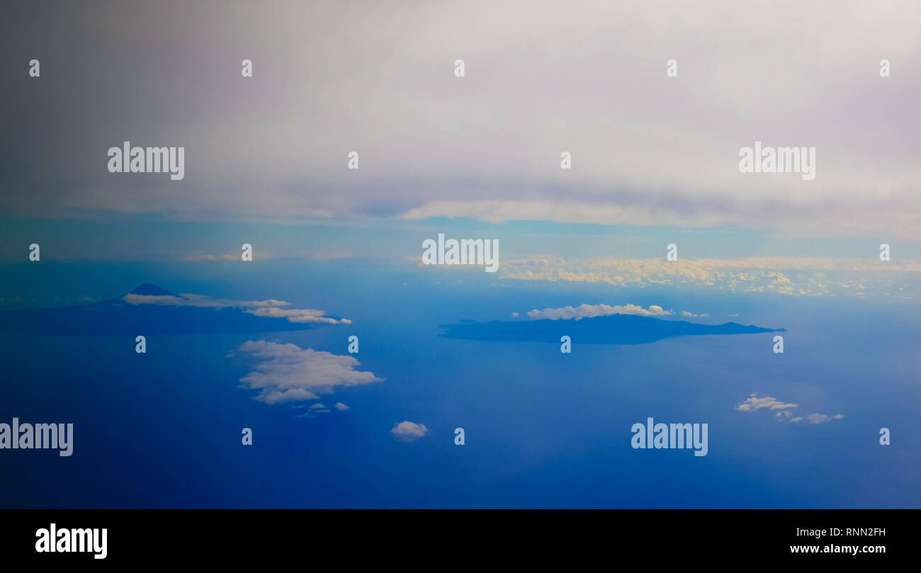 Azores pico aerial hi-res stock photography and images - Alamy