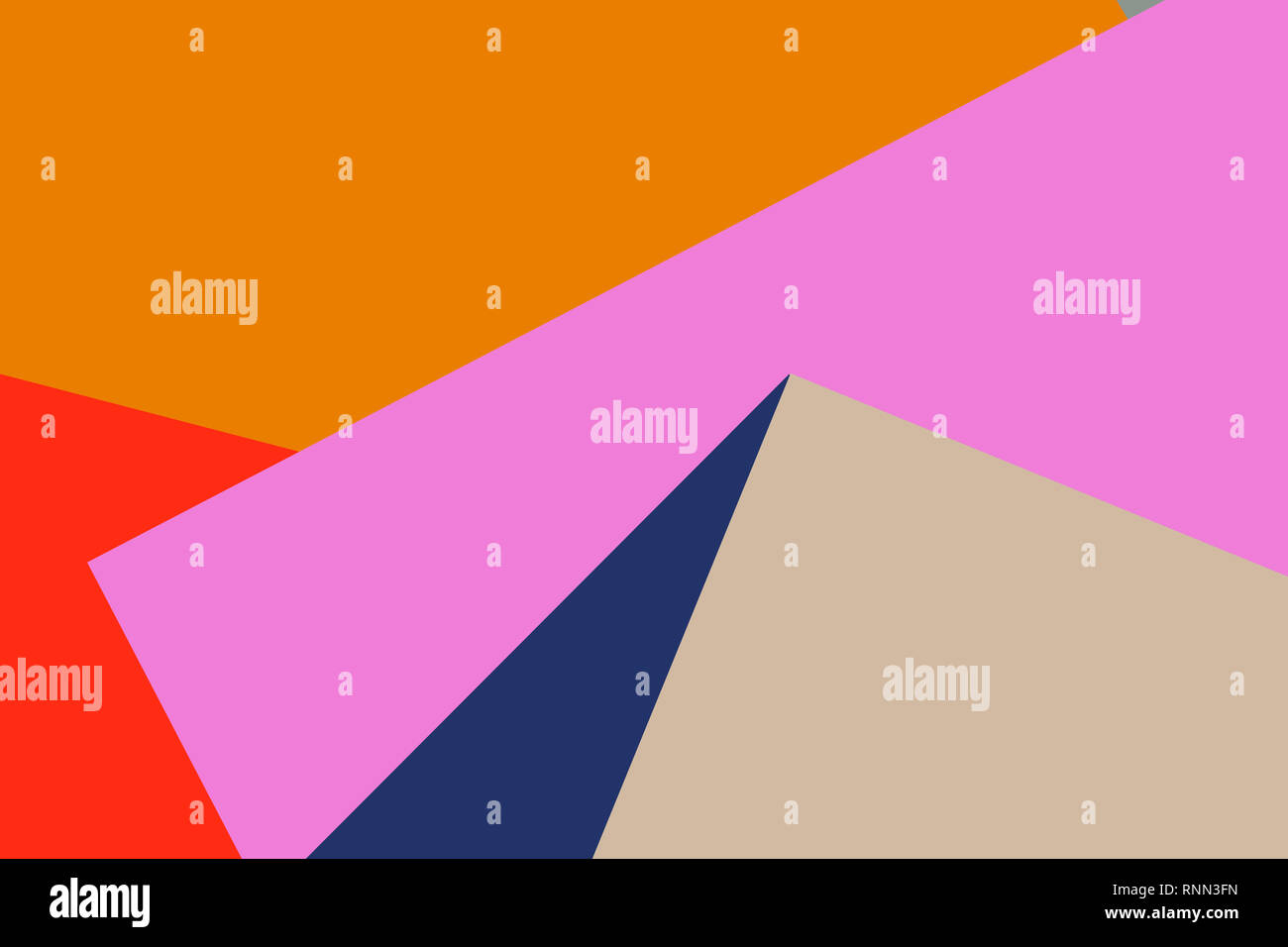 colourful shapes - geometric design Stock Photo - Alamy