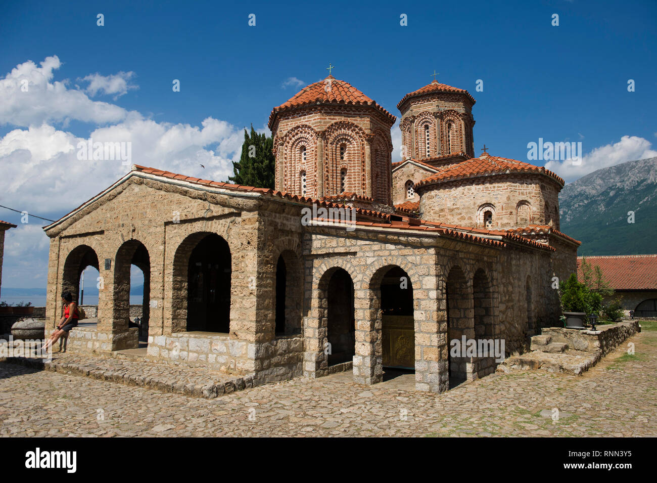 Monastery of Saint Naum, Lake Ohrid, Macedonia Stock Photo - Alamy
