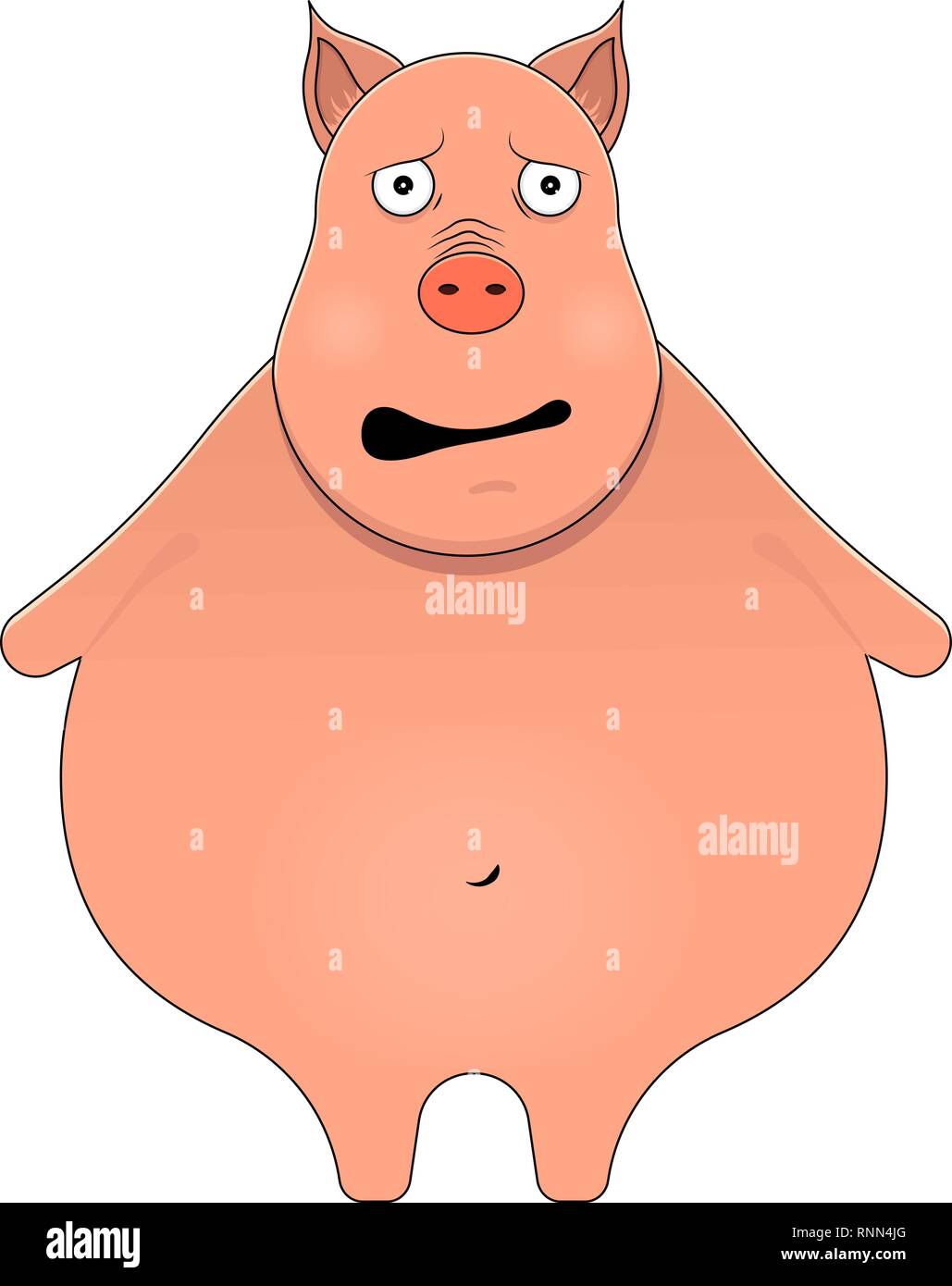 Kid showing farm animal hi-res stock photography and images - Alamy