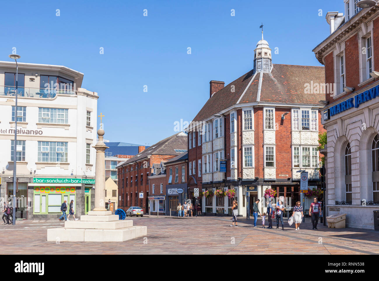 Leicester Jubilee square St Nicholas place a public space to ...