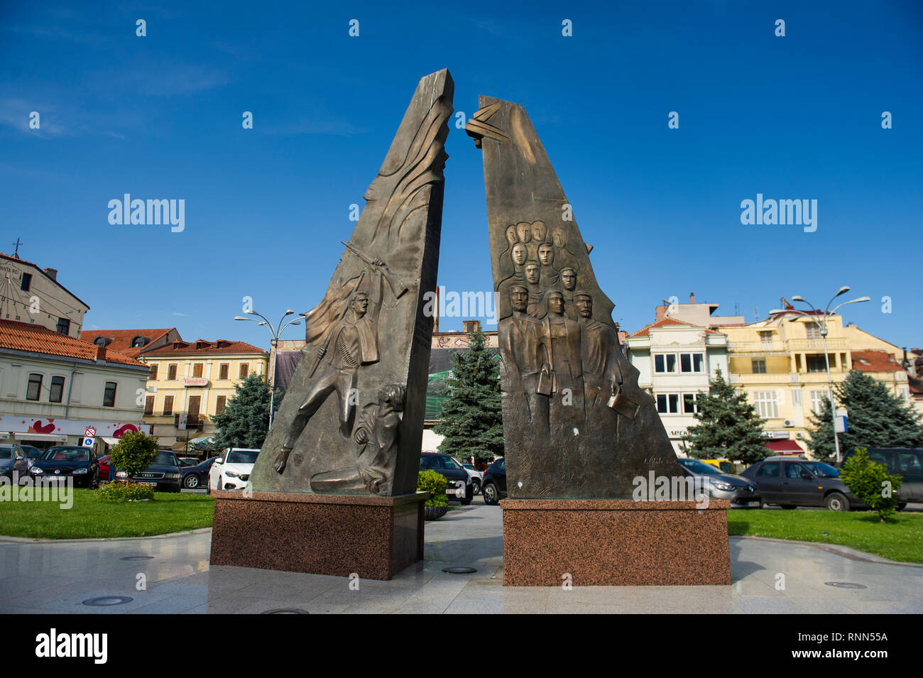 War monument, Bitola, Macedonia Stock Photo - Alamy