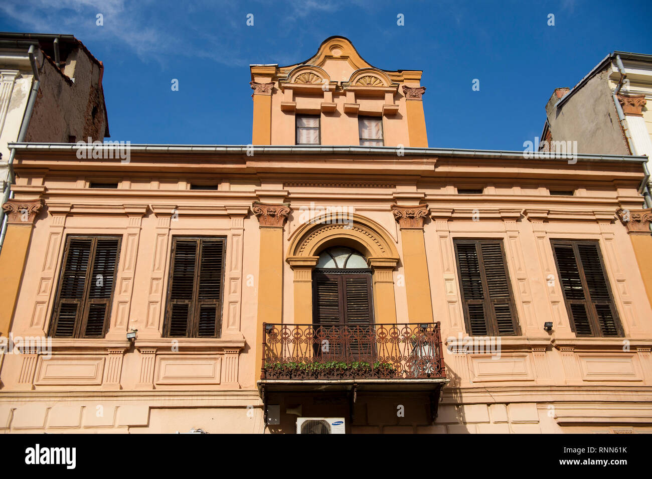 Ottoman building on Sirok Sokak, long pedestrian street in Bitola ...