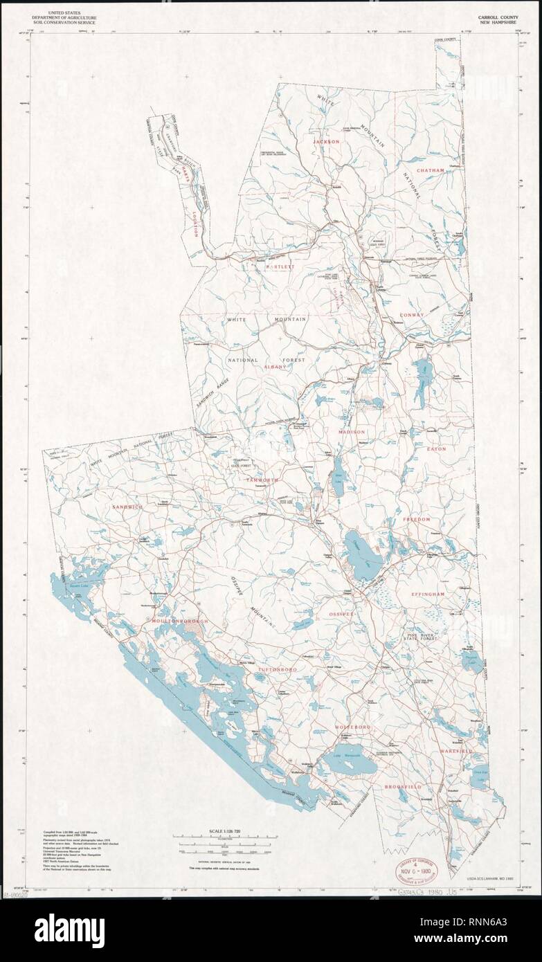 Carroll new hampshire hi-res stock photography and images - Alamy
