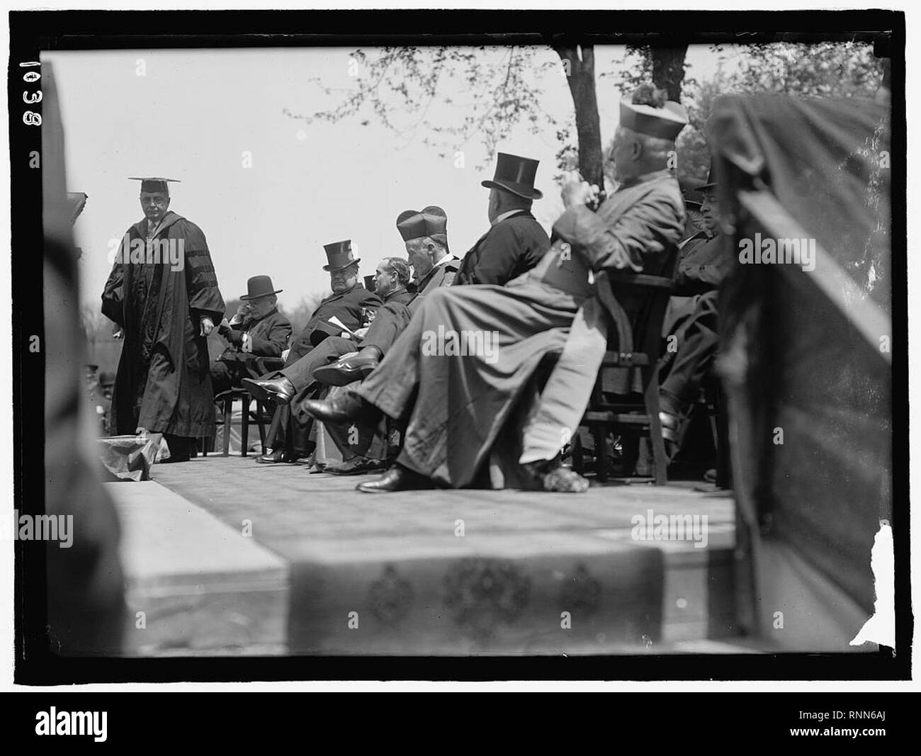 CARROLL, JOHN. STATUE AT GEORGETOWN UNIVERSITY, DEDICATED MAY 4, 1912 ...