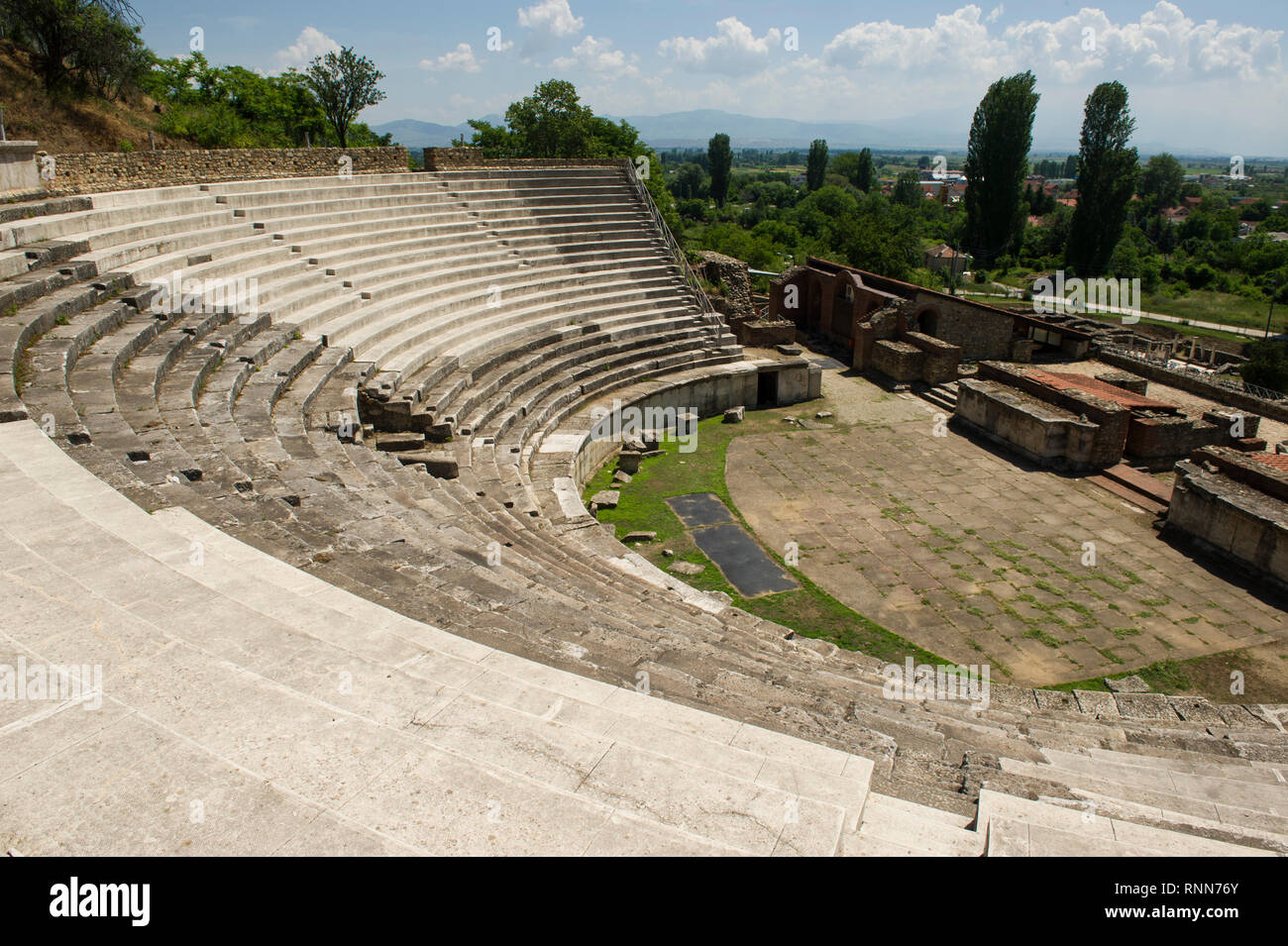 Heraclea Lyncestis, ruins of an ancient Greek and later Roman city ...