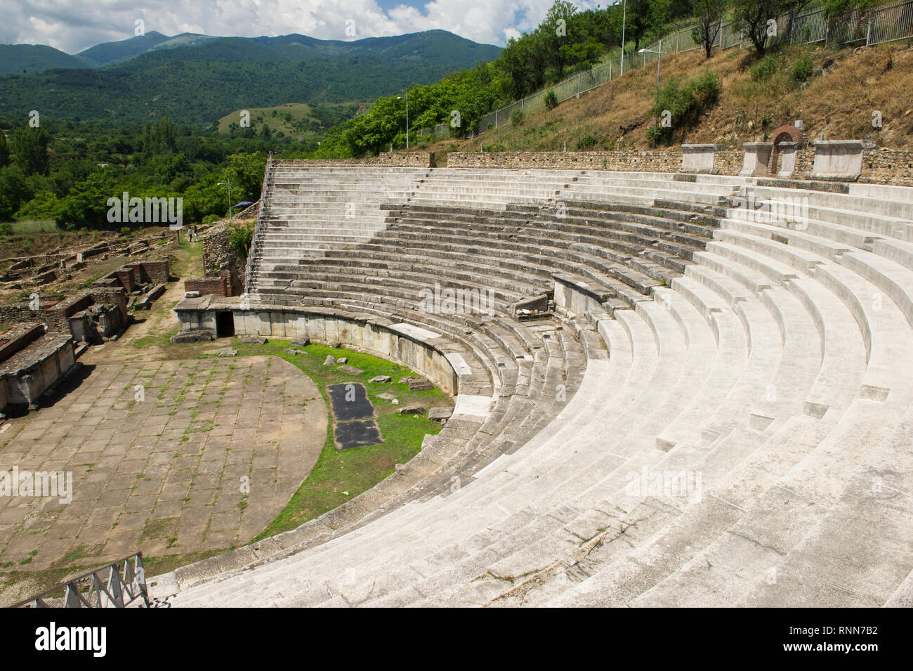 Heraclea Lyncestis, ruins of an ancient Greek and later Roman city ...