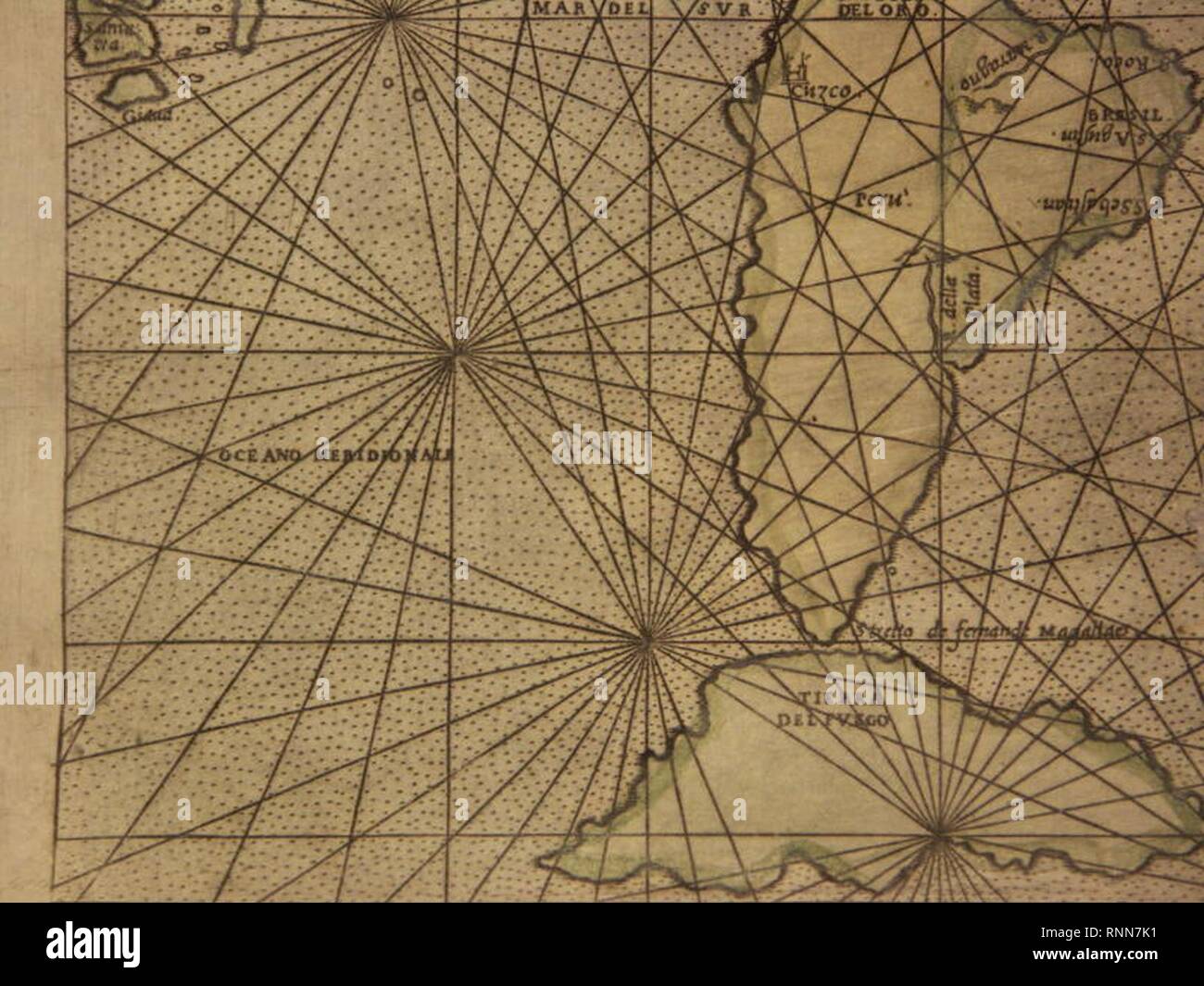 Carta marina map hi-res stock photography and images - Alamy