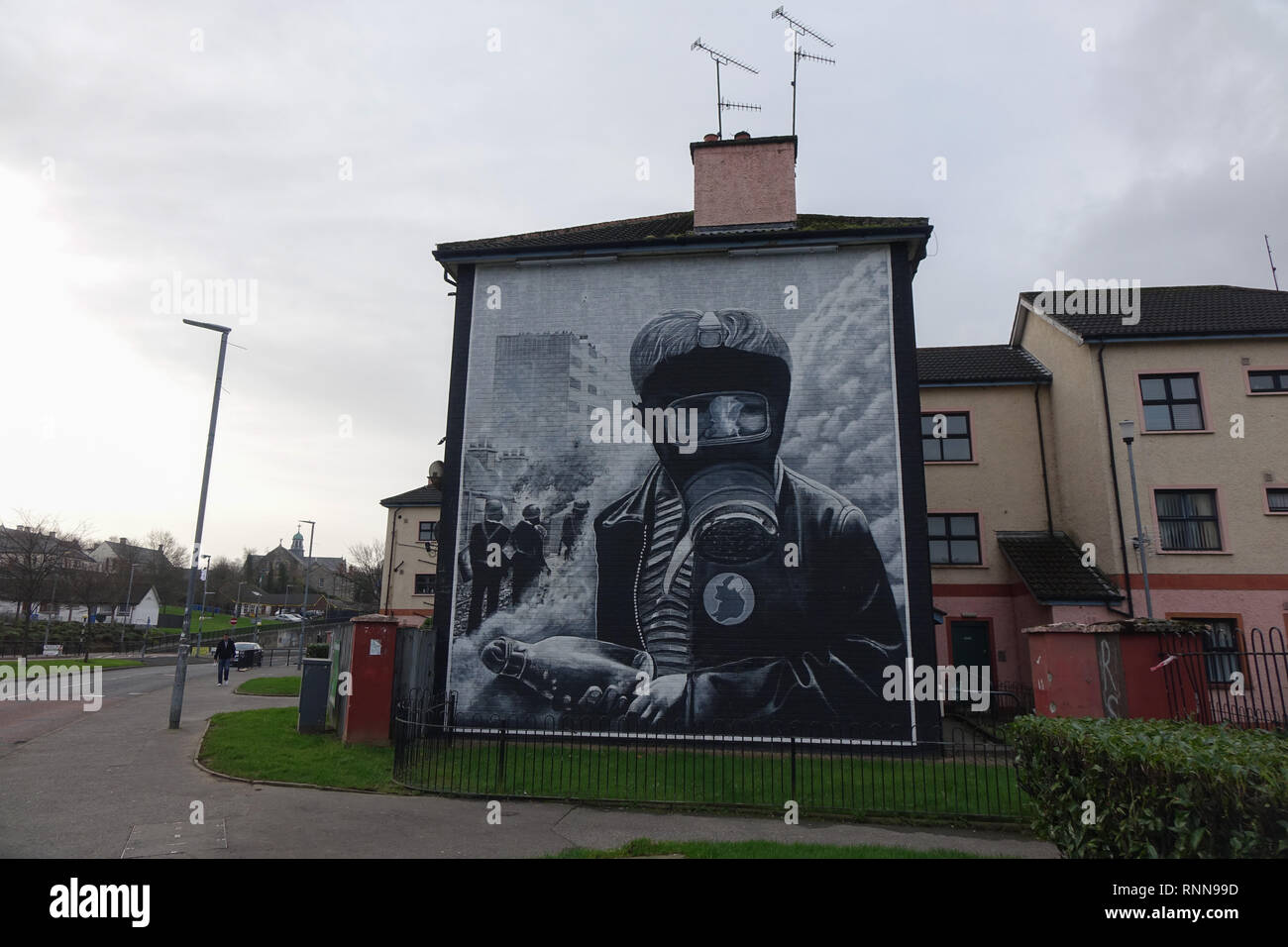 Bogside in Derry, Northern Ireland Stock Photo - Alamy
