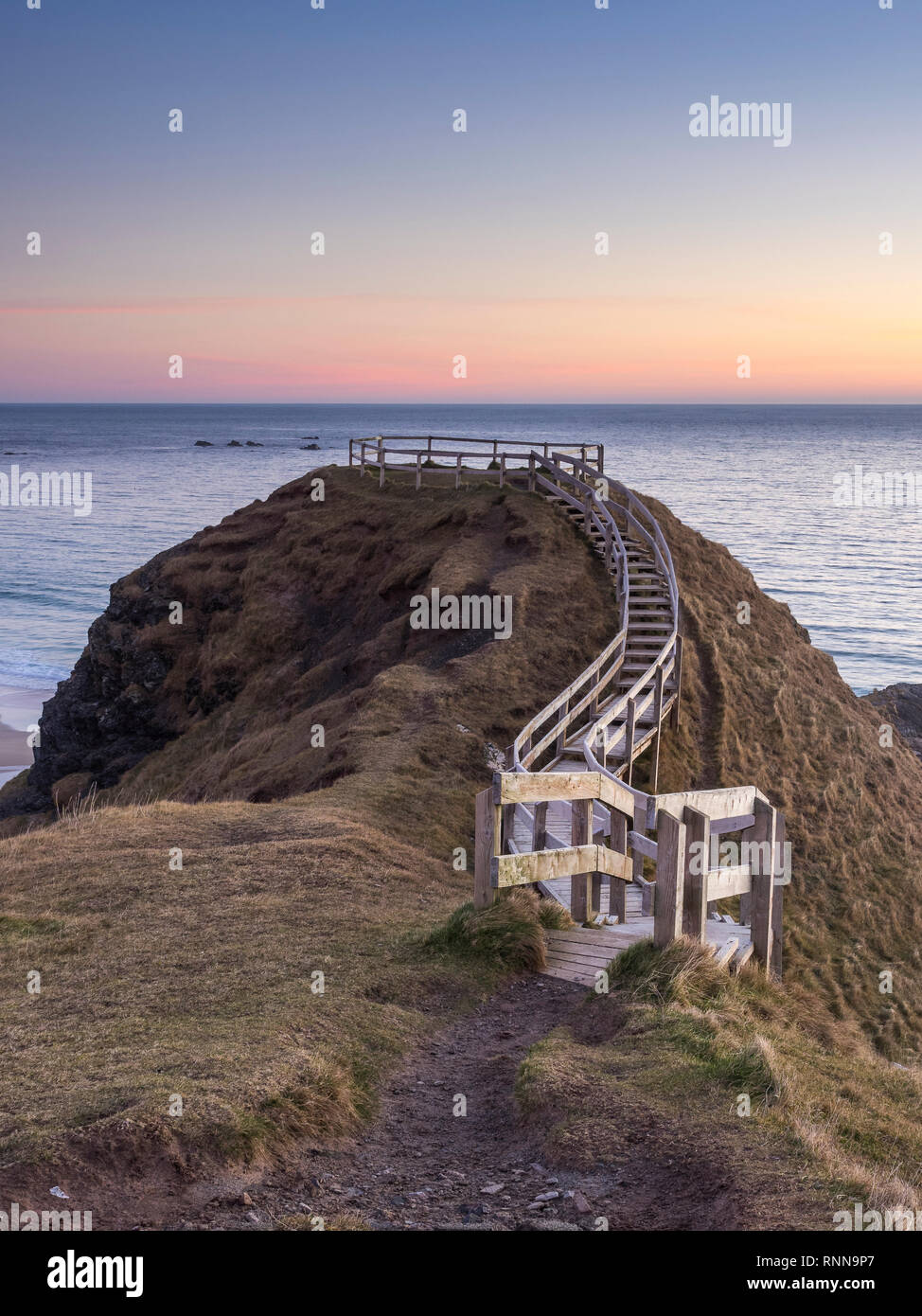Sango bay boardwalk hi-res stock photography and images - Alamy