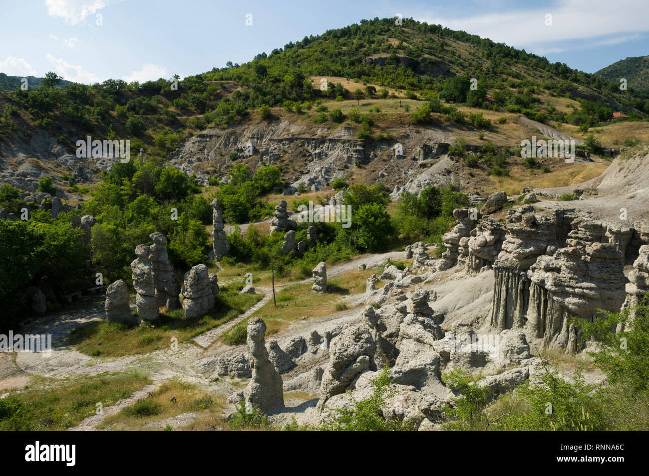 Stone Dolls of Kuklica, Stone Town, rock formation consisting of over ...