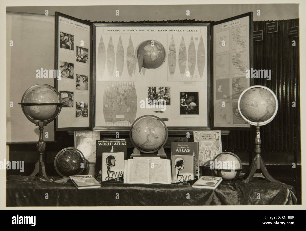 Cartographic Publishing - Displays Stock Photo - Alamy