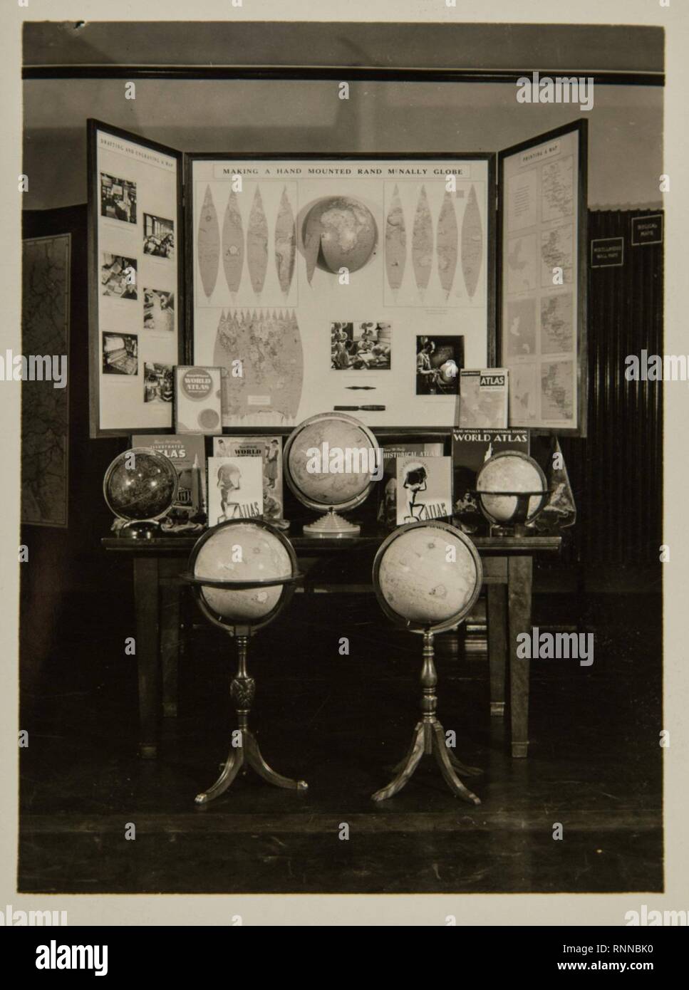 Cartographic Publishing - Displays Stock Photo - Alamy