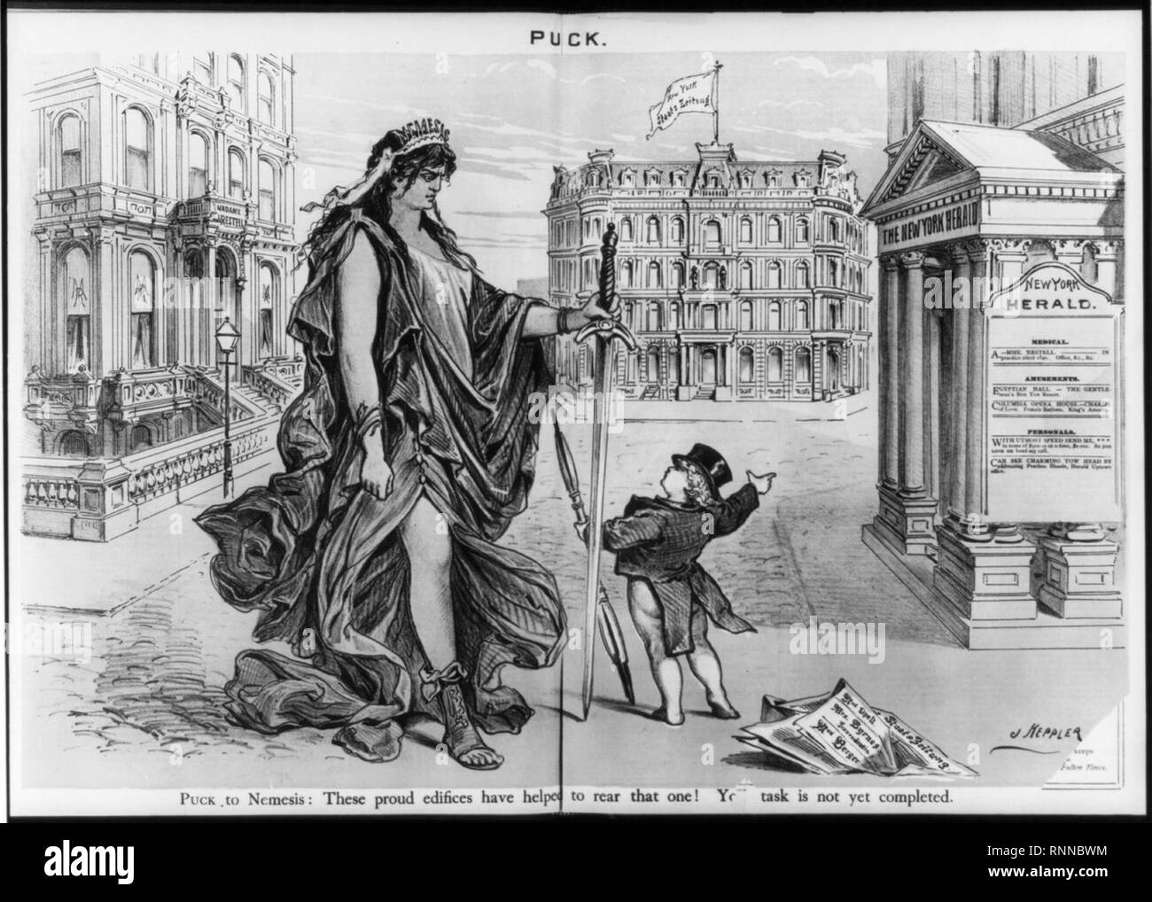 Puck cartoon Black and White Stock Photos & Images - Alamy