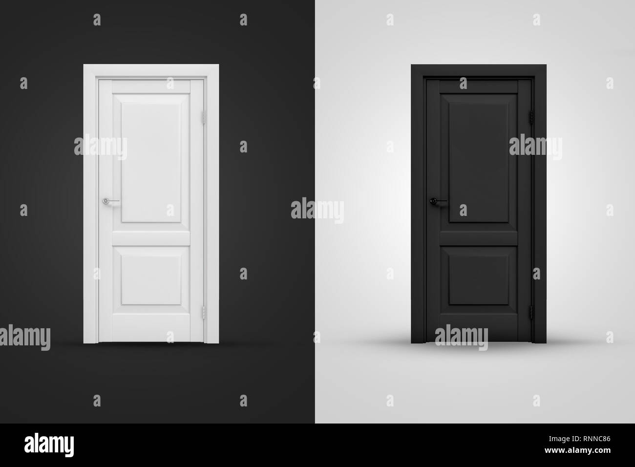 Bad design door handle Black and White Stock Photos & Images - Alamy