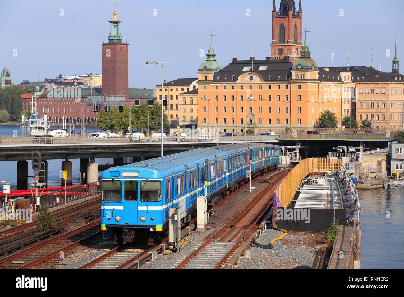 Stockholm metro train old hi-res stock photography and images - Alamy