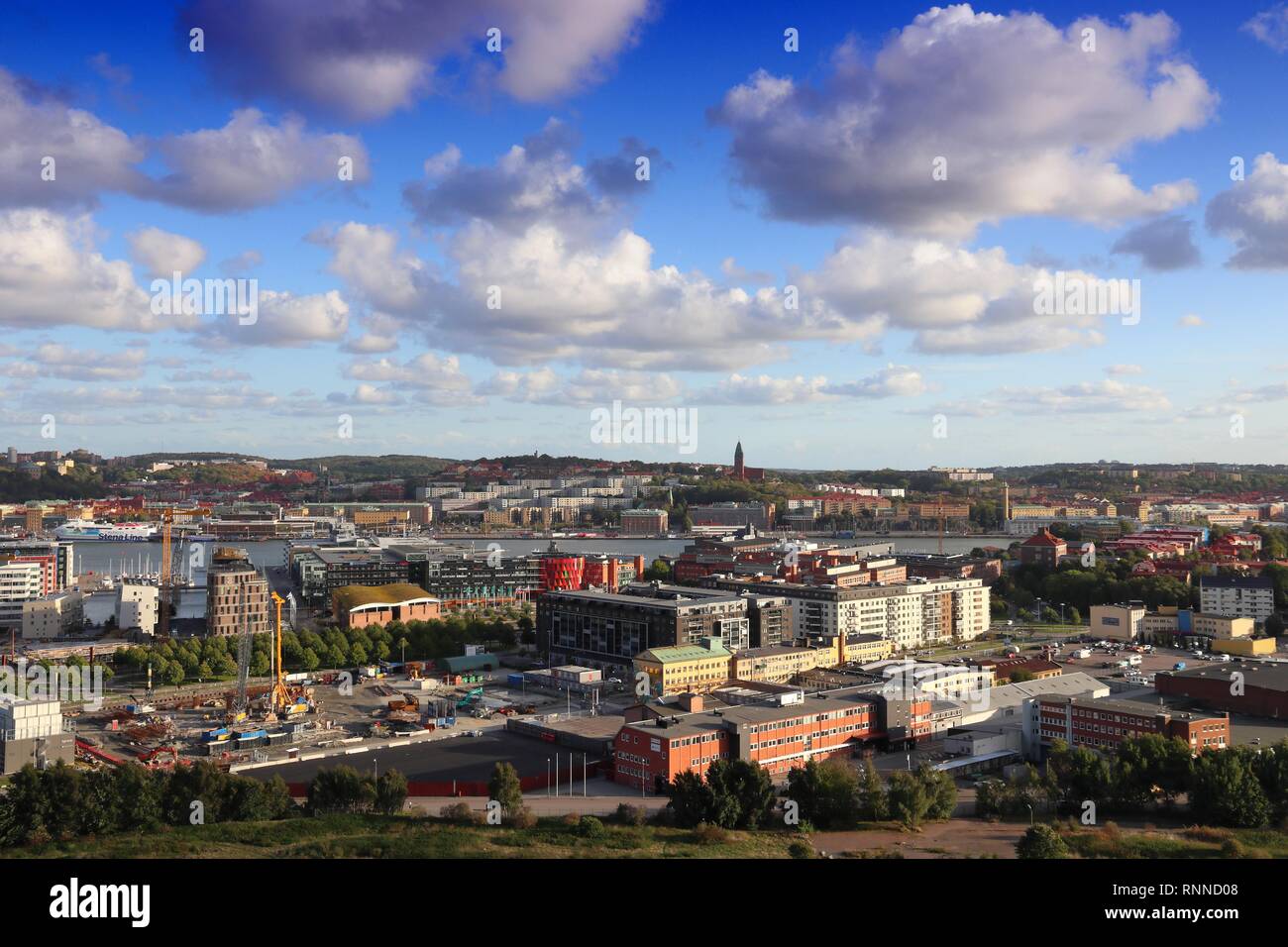Aerial view of gothenburg hi-res stock photography and images - Alamy