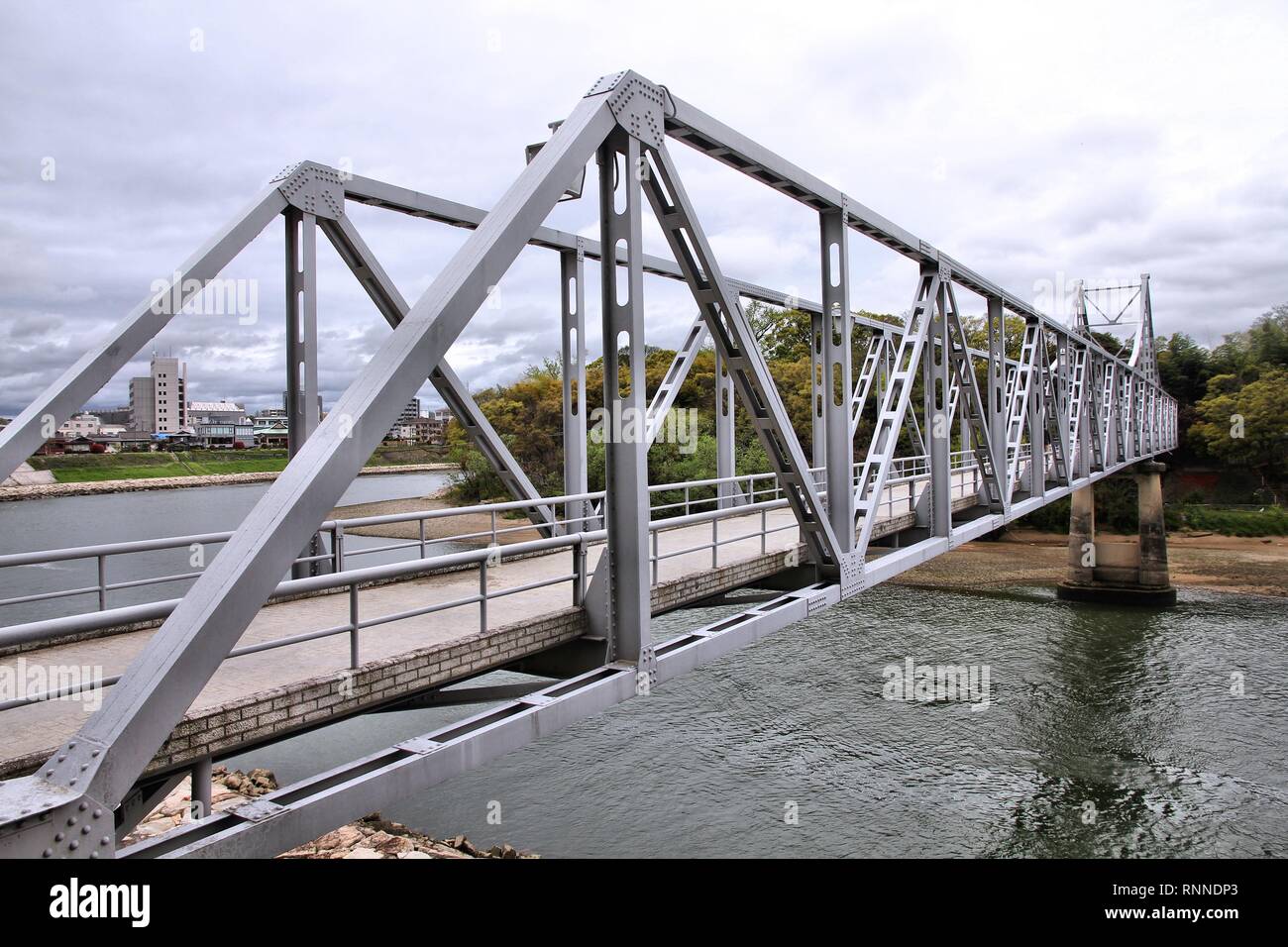 Okayama, Japan - city in the region of Chugoku (Honshu island ...