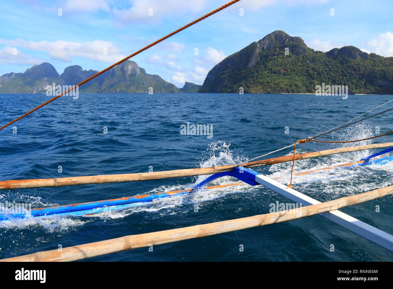 Island hopping tour in Palawan island, Philippines Stock Photo - Alamy