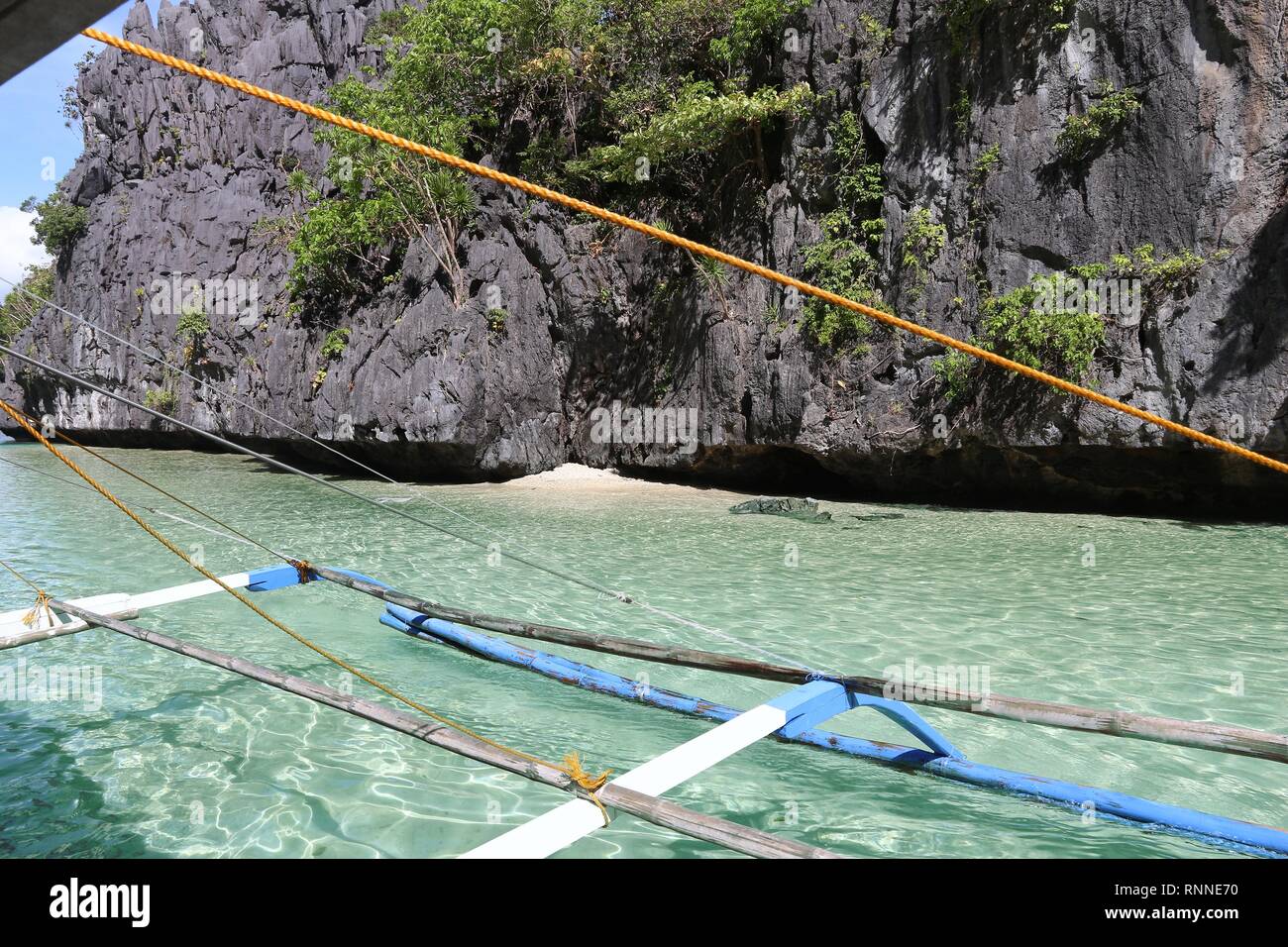 Island hopping tour in Palawan island, Philippines Stock Photo - Alamy