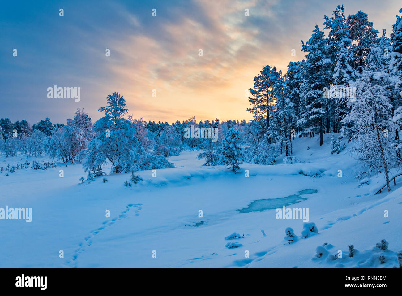 Finnish lapland inari hi-res stock photography and images - Alamy