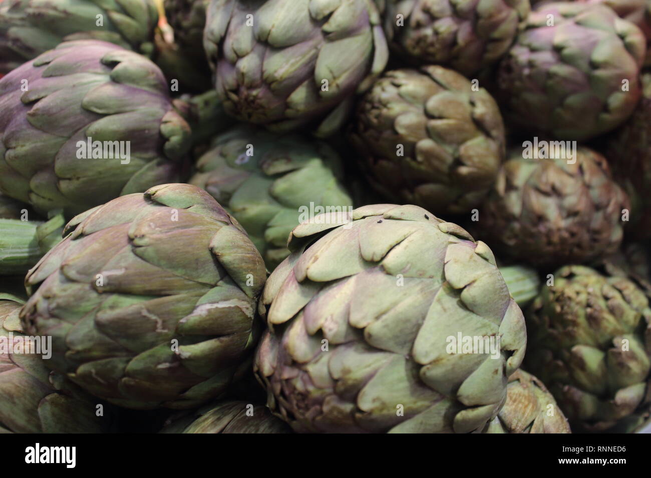 Organic produce tropical fruits, dried fruits, olives, kanafer Stock ...