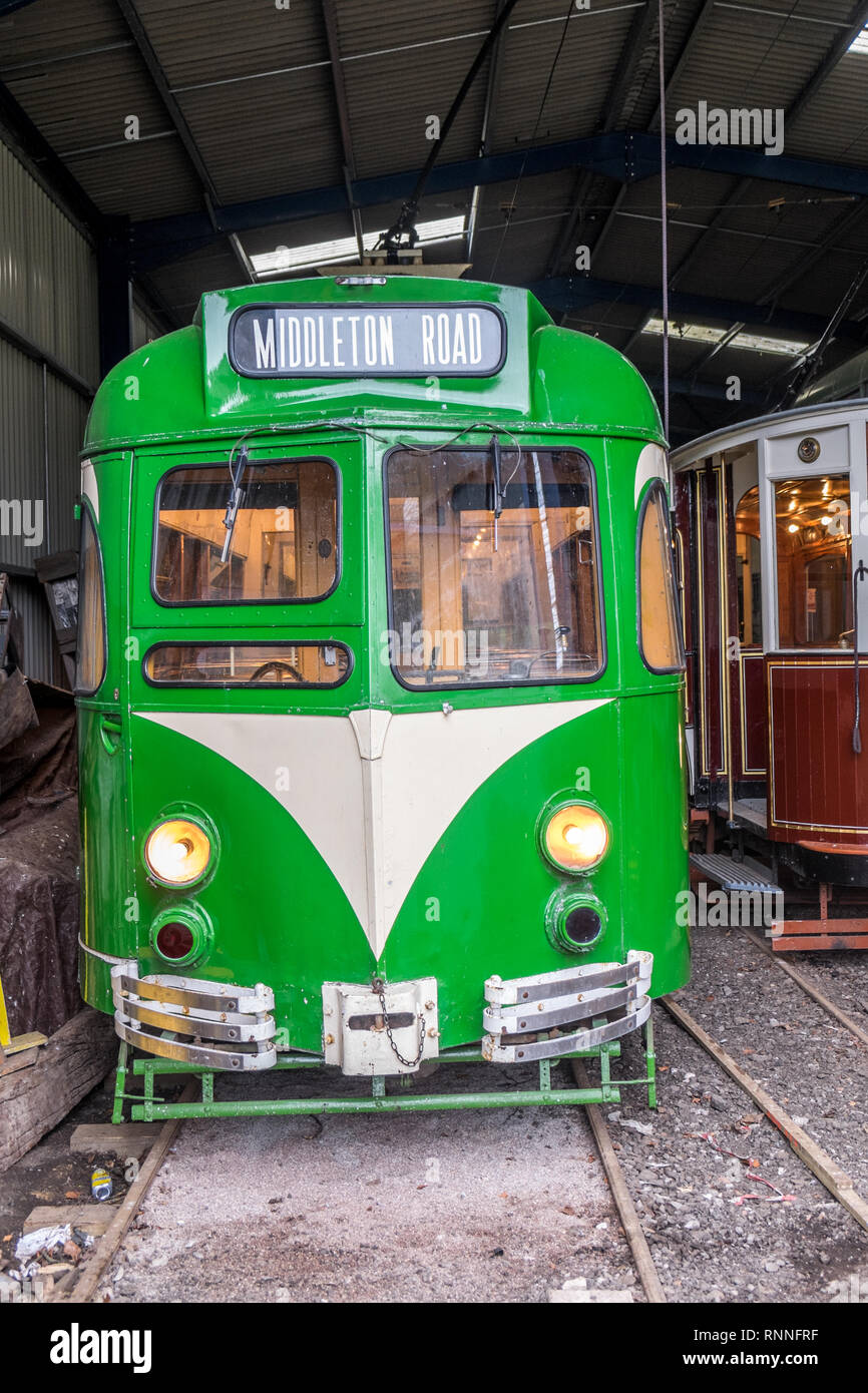 The Heaton Park Tramway is a heritage tramway running old trams as a ...