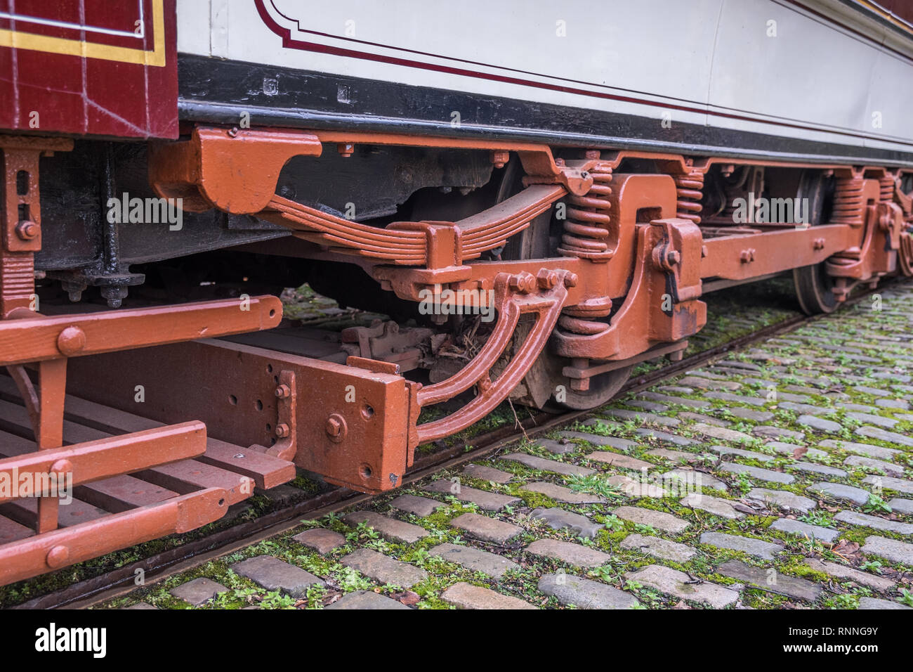 Tram wheels hi-res stock photography and images - Alamy