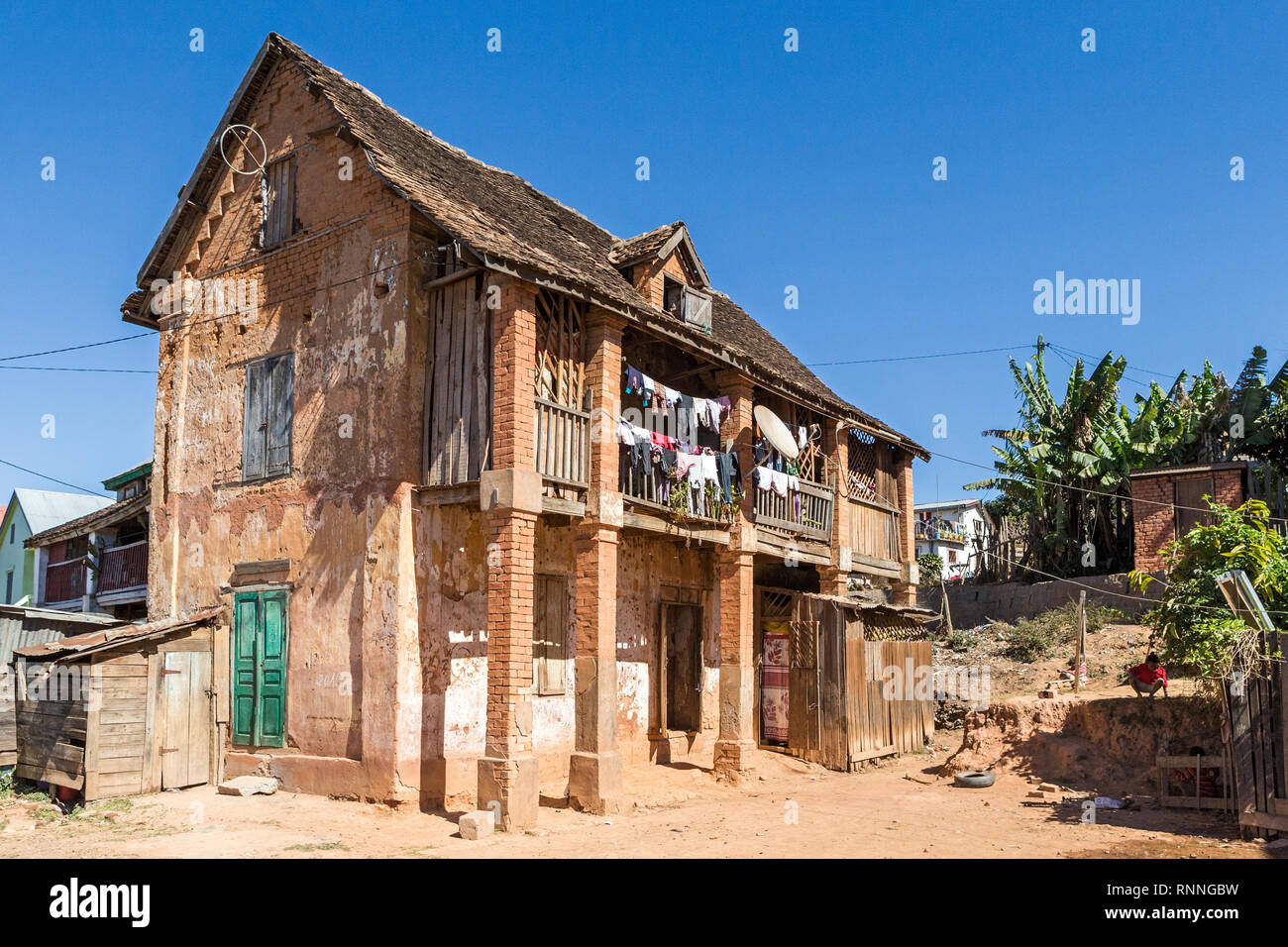 Madagascar house hi-res stock photography and images - Alamy