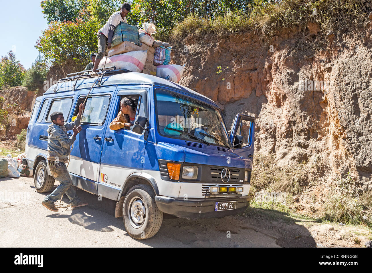 Mini van bus hi-res stock photography and images - Alamy