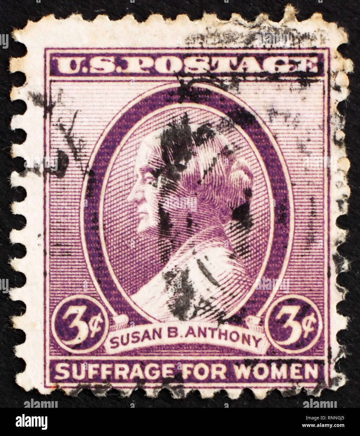 UNITED STATES OF AMERICA - CIRCA 1936: a stamp printed in the United ...