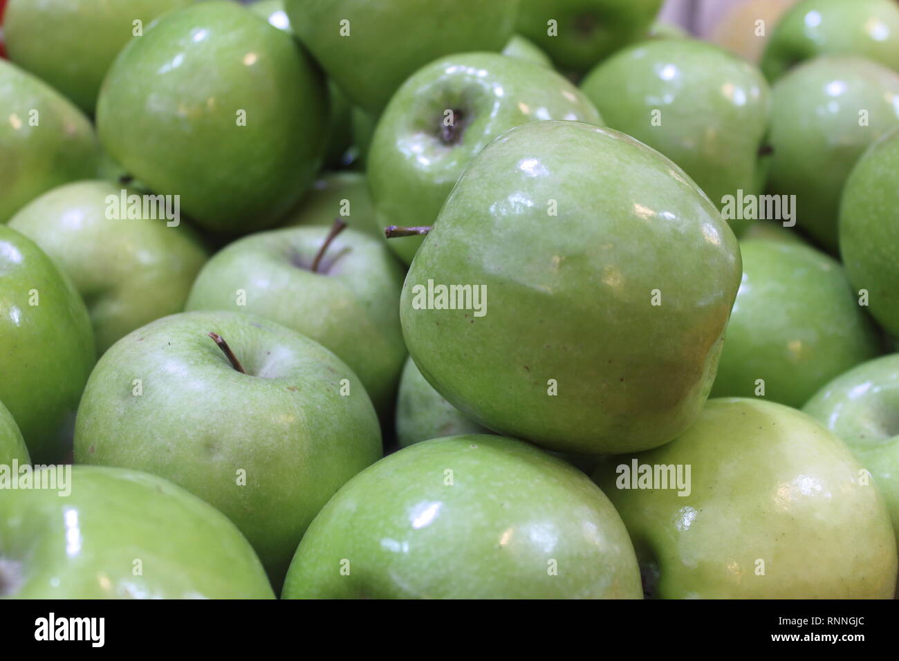 Organic produce tropical fruits, dried fruits, olives, kanafer Stock ...