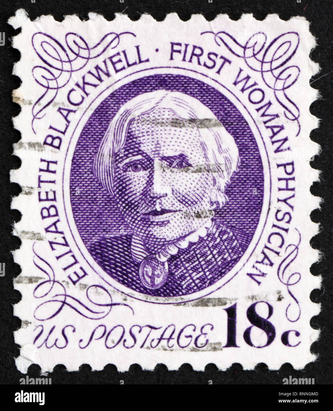 UNITED STATES OF AMERICA - CIRCA 1970: a stamp printed in the United ...