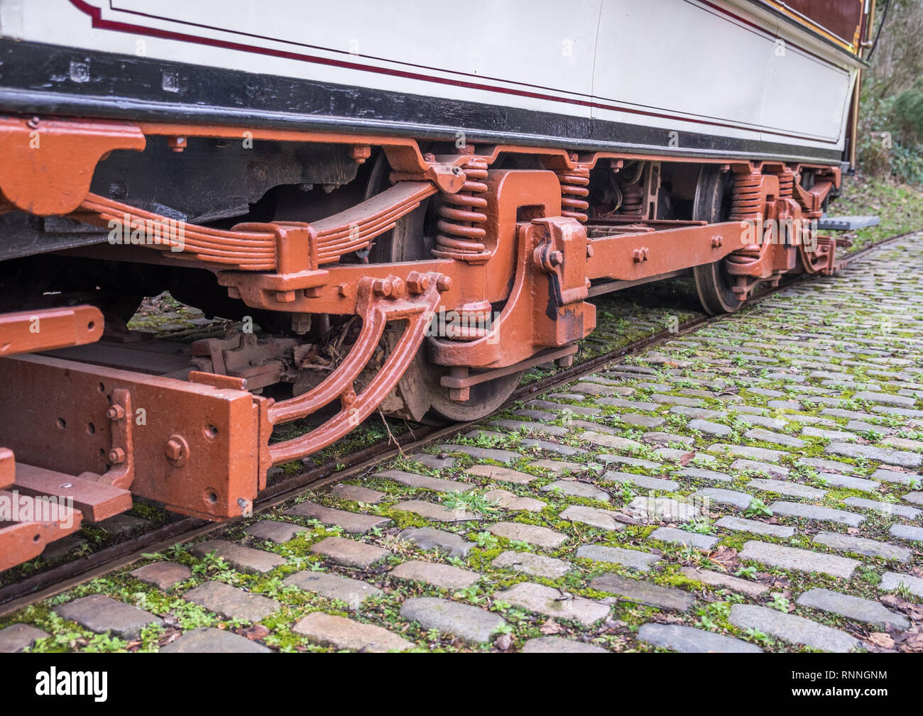 Tram wheels hi-res stock photography and images - Alamy